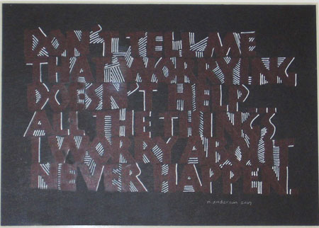 Valley Calligraphy Guild Show 2012 page 1